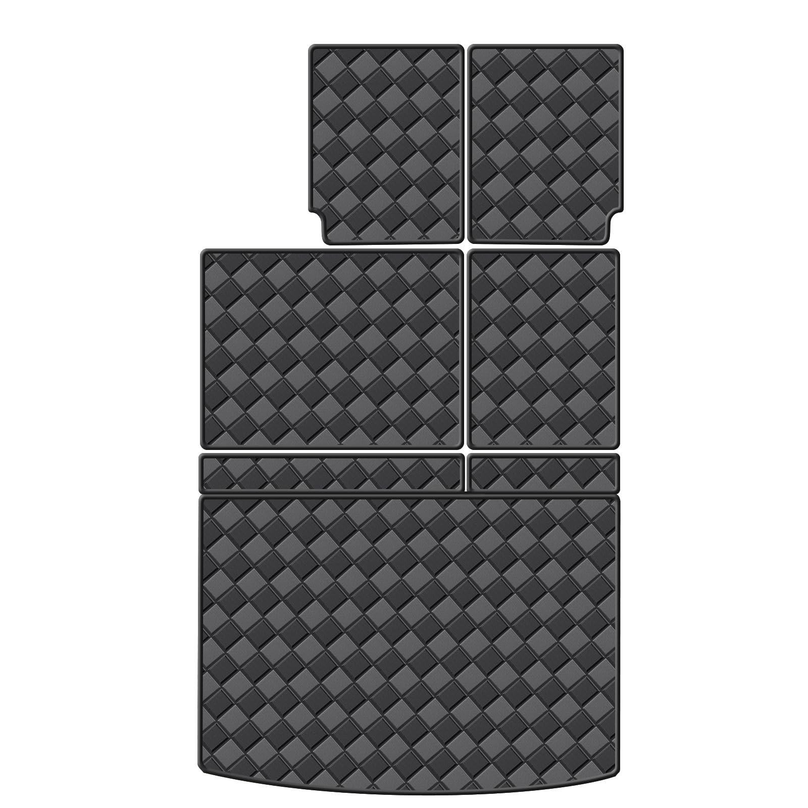 WDYOYS Cargo Mat for 2021-2024 2025 Chevrolet Suburban/GMC Yukon XL 7 ...