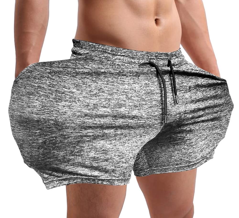 Buy Lehmanlin Men s Workout Running Shorts 5 Inch Inseam Bodybuilding Buy Lehmanlin Men s Workout Running Shorts 5 Inch Inseam Bodybuilding