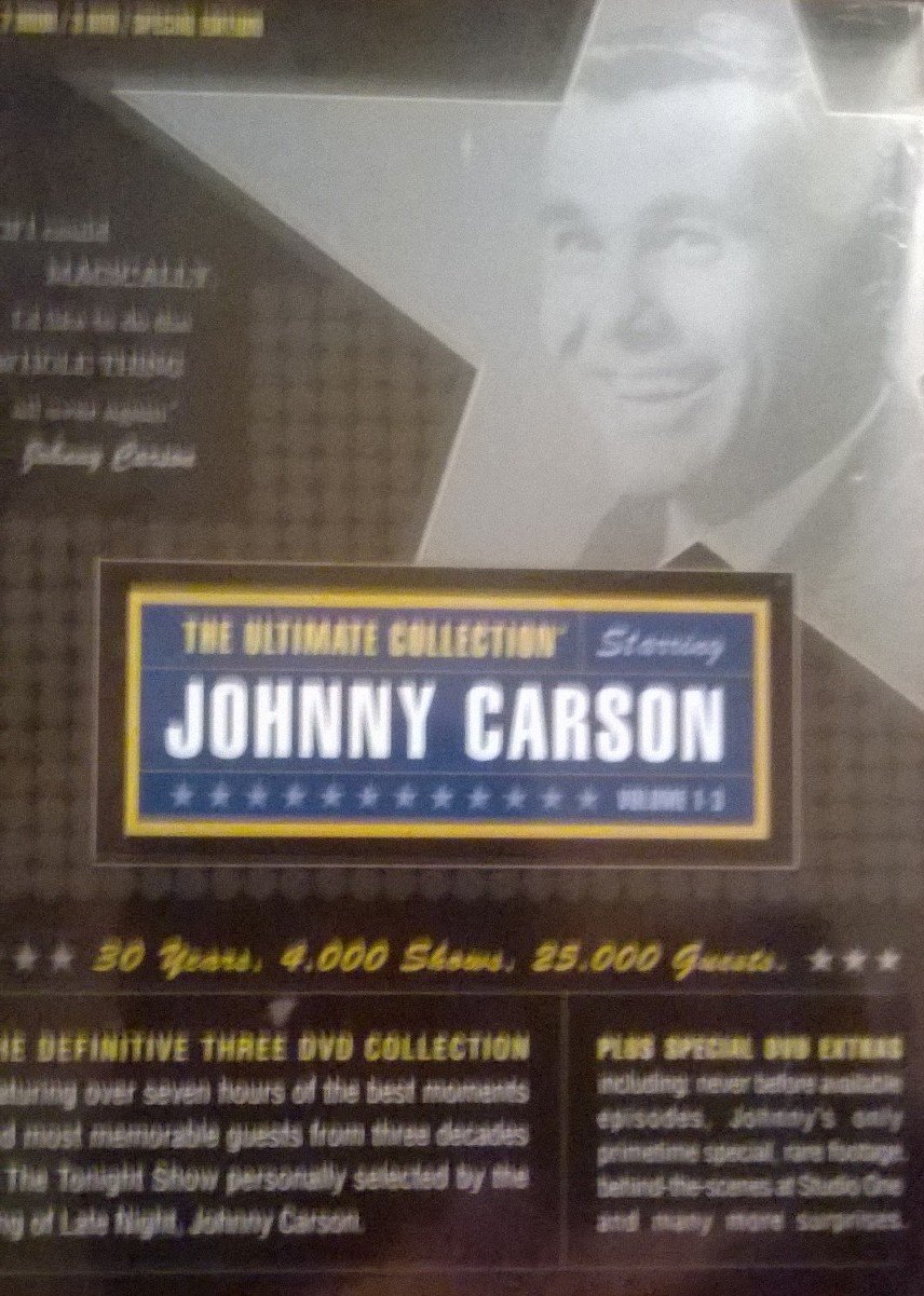 Amazon.com: The Ultimate Collection Starring Johnny Carson, Vol. 1-3 ...