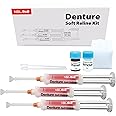 Amazon.com: E&E Upper and Lower Denture Soft Reline Kit : Industrial ...