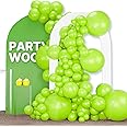Amazon.com: PartyWoo Lime Green Balloons 120 pcs Different Sizes of 18 12 10 5 Inch Neon ...