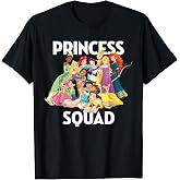 Amazon.com: Disney Princess Squad Group T-Shirt : Clothing, Shoes & Jewelry
