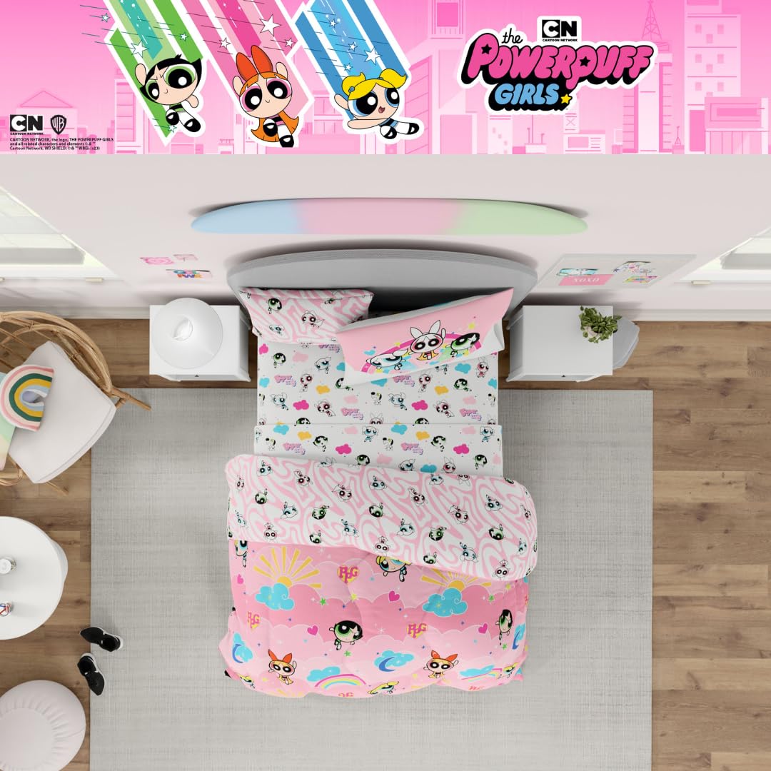 Mua Franco Collectibles Powerpuff Girls Bedding 7 Piece Super Soft ...