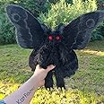Amazon.com: Halloween Gothic Mothman Plush Doll - Mothman Plush Doll ...
