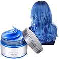 Amazon.com : Temporary Blue Hair Wax, 4.23oz Instant Hairstyle Mud ...