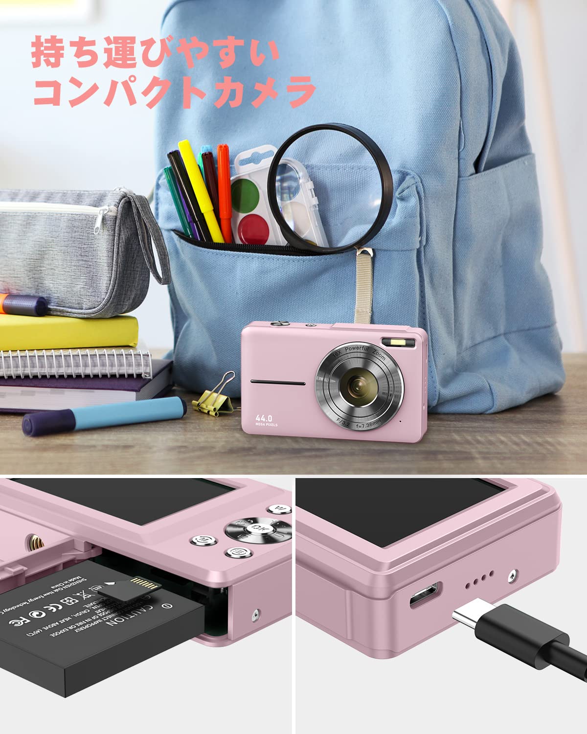 Mua Lecran Digital Camera, 44 Megapixels, 1080P Video Recording ...