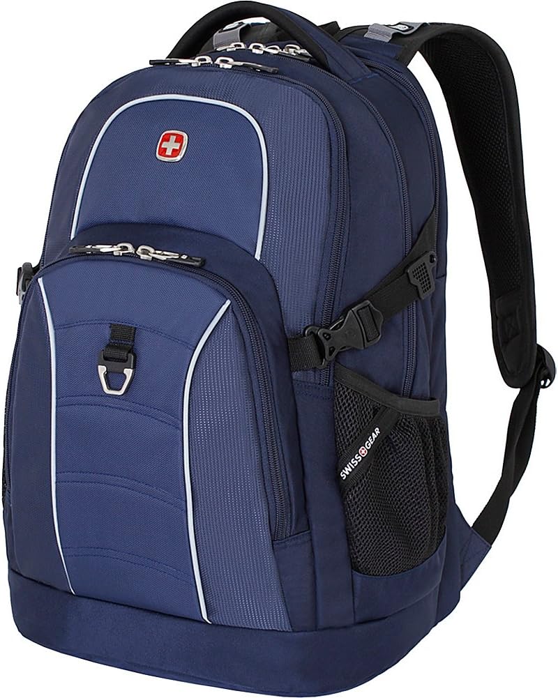 Amazon.com | Swiss Gear Backpack - navy/silver, one size | Kids' Backpacks