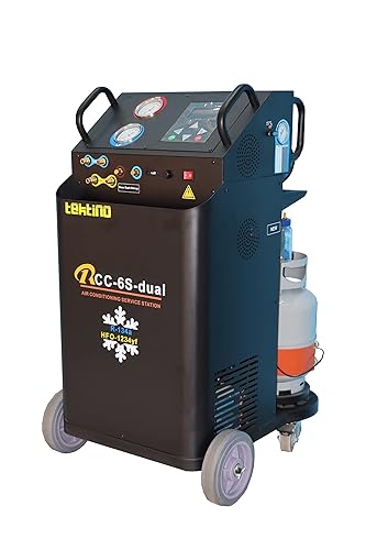 Tektino RCC-6S-Dual Fully Automatic Refrigerant Recovery Machine for ...