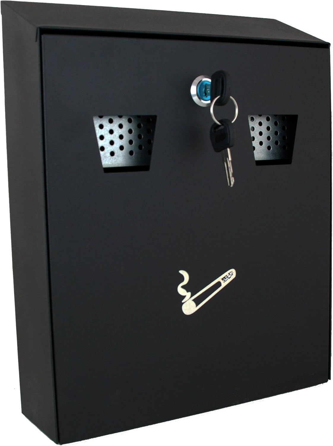 Buckingham Wall Mounted Outdoor Cigarette Bin, Ashtray , Ash Bin, Heavy ...