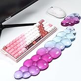Amazon.com: Ergonomic Cloud Silicone Gel Keyboard and Mouse Wrist Rest ...