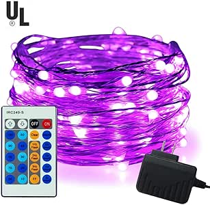 Amazon.com : 100 LED String Lights, Easest 33 feet Long Copper Wire ...