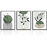 Amazon.com: Dazzlewall Sage Green Boho Wall Decor Poster Minimalist ...