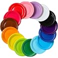 Amazon.com: Thenshop 300 Pcs Colorful Paper Plates 7 Inch Disposable ...