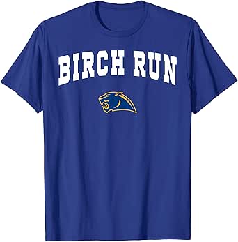 Amazon.com: Birch Run High School Panthers T-Shirt C2: Clothing