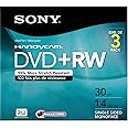 Amazon.com: Sony 3DPW30R2HC 3-Pack 8cm DVD+RW with Hangtab : Electronics