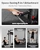Mikolo Smith Machine with Weight Stack, 2200lbs Squat Rack with LAT ...