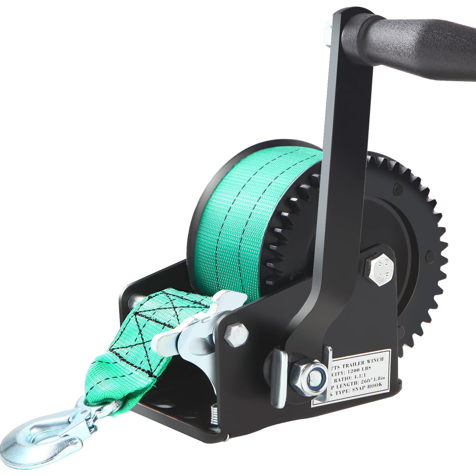 Mua Vevitts 1200lbs Capacity Boat Trailer Winch Heavy Duty Hand Winch ...