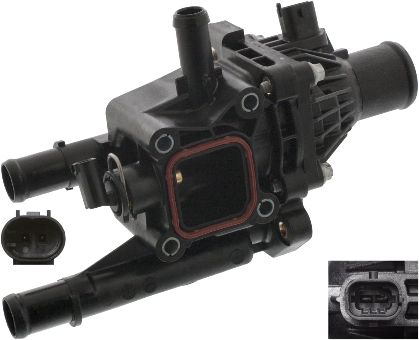 febi bilstein 39145 Thermostatgehäuse mit Sensor, Temperaturschalter ...