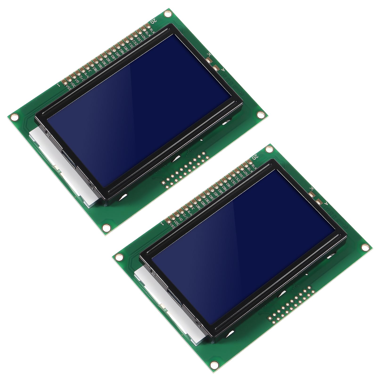 Mua UMLIFE 2PACK 12864 12864A LCD Graphic Smart Display Controller Module 5V 128x64 Dots Matrix ...