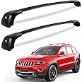 Amazon.com: KINGGERI Lockable 220lbs Roof Racks Cross Bars Fit for Jeep ...