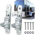 EJYTRVT Heavy Duty Cargo Trailer Door Latch 2 Pack- Secure Trailer Lock ...