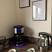 Russell Hobbs 20680 Buckingham Filter Coffee Machine, 1.25 Litre, Black ...