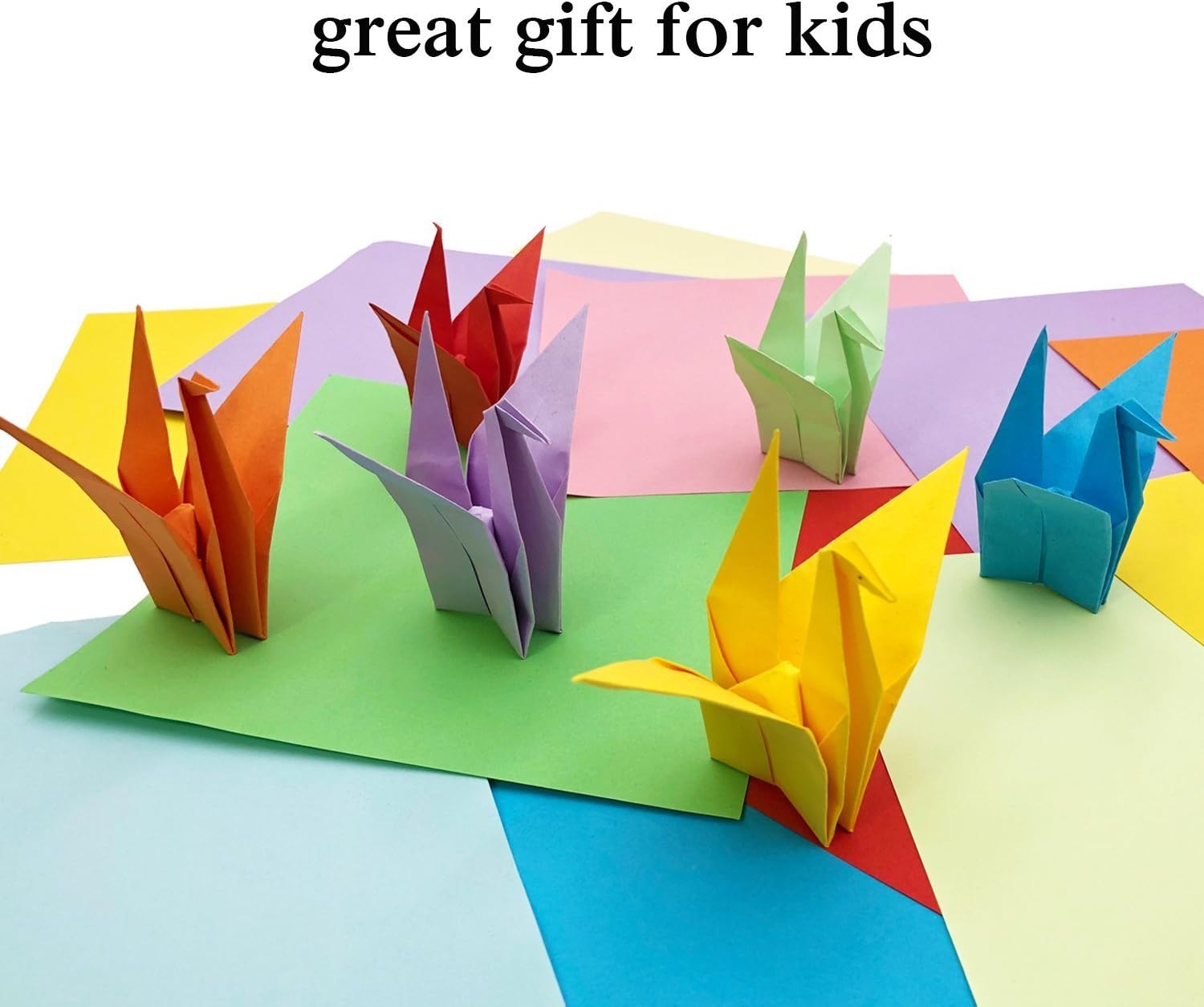 Origami Paper Set, Amison 600 Sheets Double Sided Origami Paper 3 Size ...