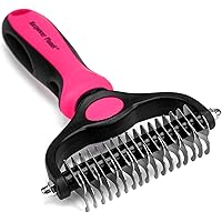Mars Coat King Double Wide De-Matting Undercoat Grooming Rake Stripper ...