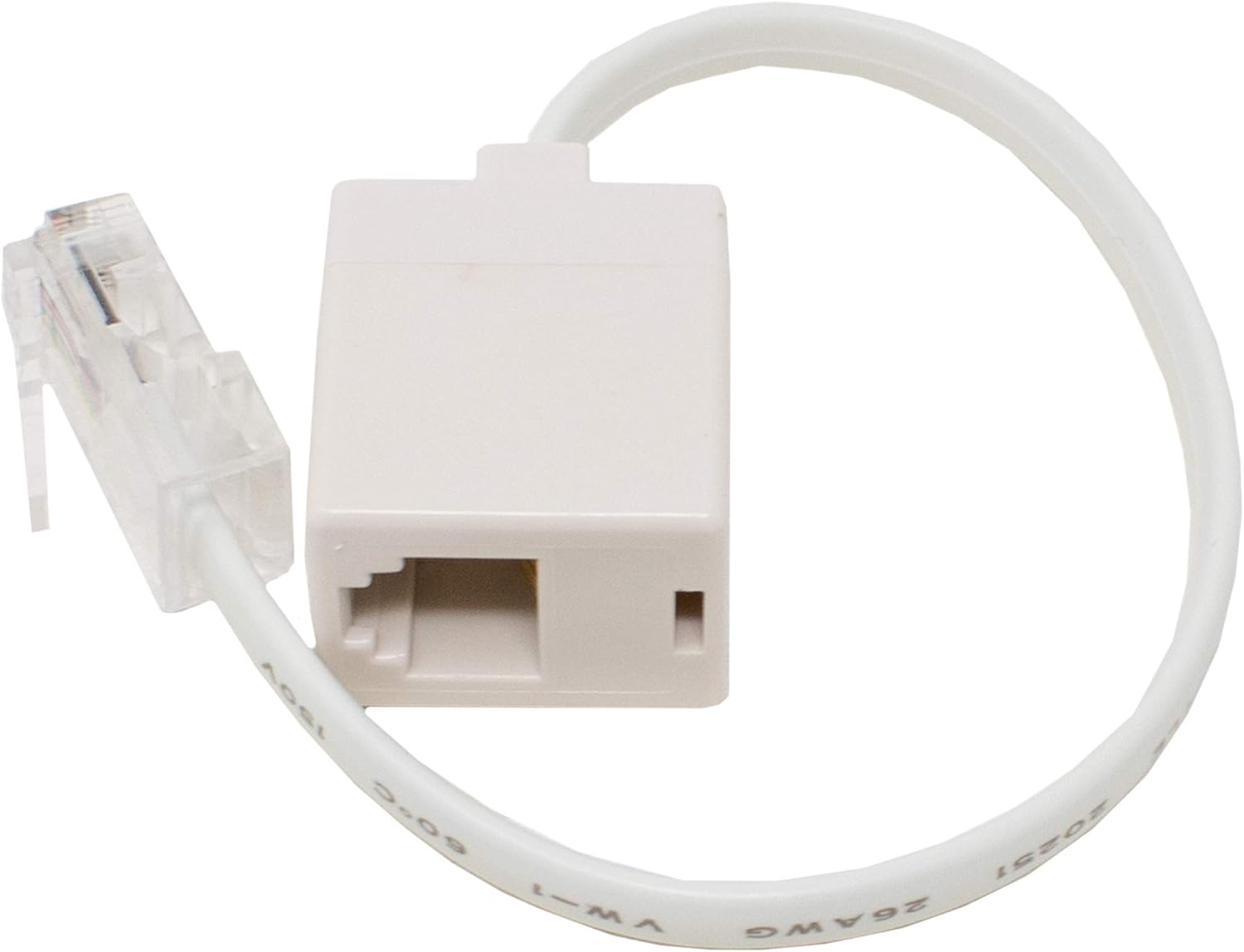 I-CHOOSE LIMITED RJ45 Plug to RJ11 Socket Adapter Convertor Coupler 4 ...