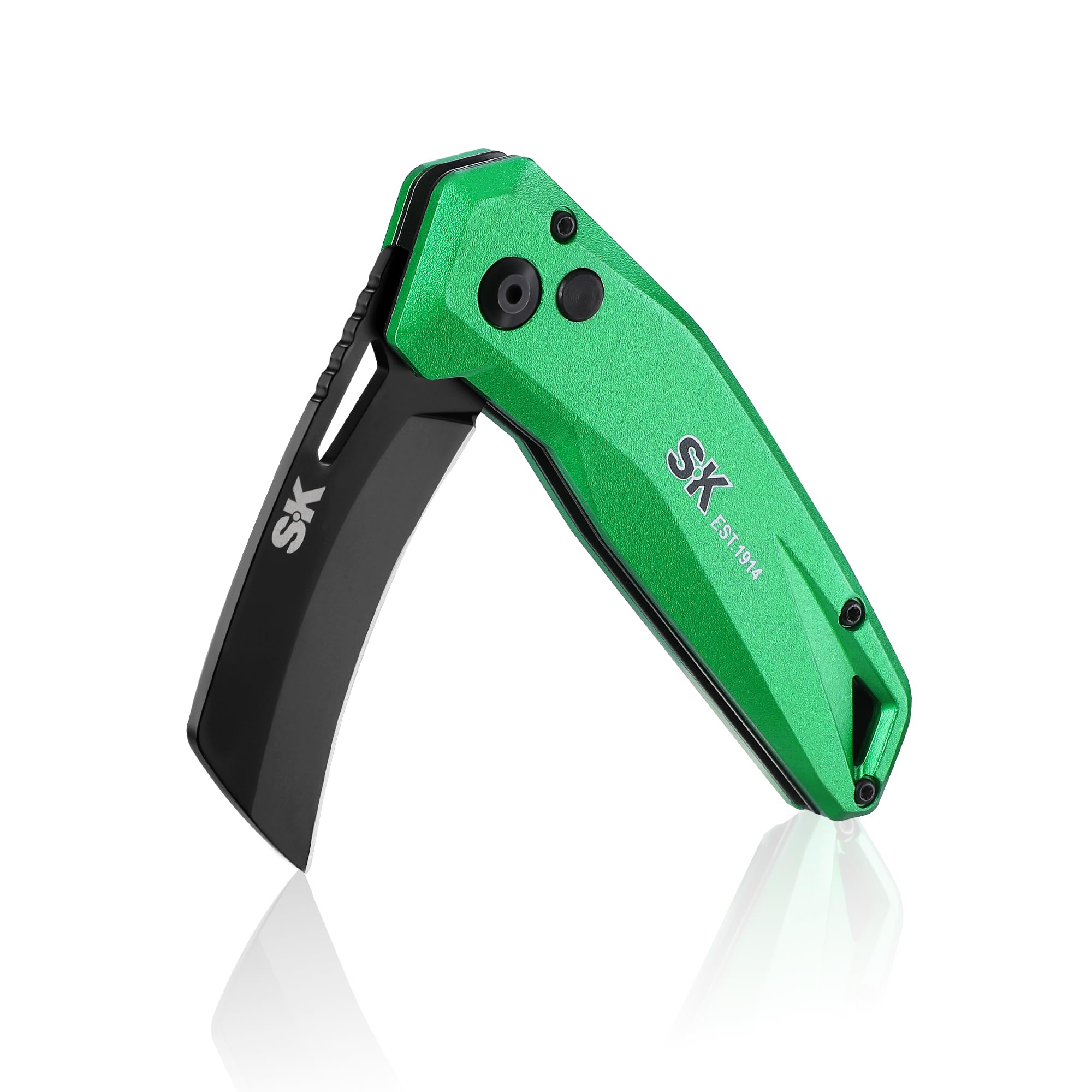 SK Hawkbill Folding Pocket Utility Knife, Premium D2 Curved Blade for ...