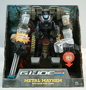 Amazon.com: GI Joe Sigma 6 Metal Mayhem Mech Suit with Snake Eyes 8 ...