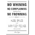 Amazon.com: No Whining - No Complaining - NEW Motivational Poster ...
