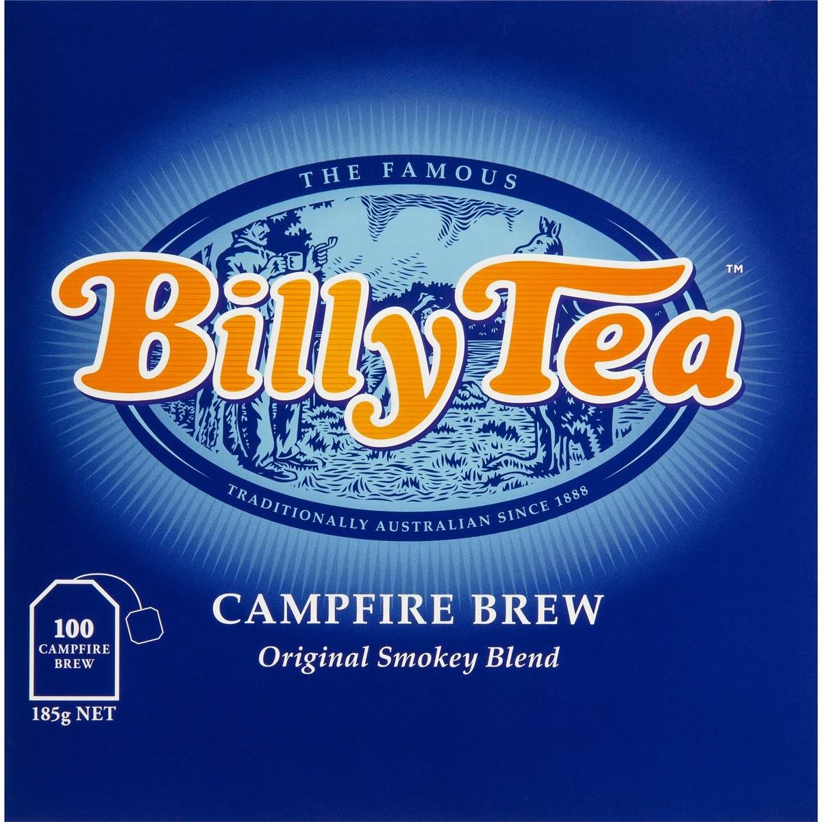 Amazon.com : Australian Bushells Blue Label 100 Tagged Tea Bags : Other ...