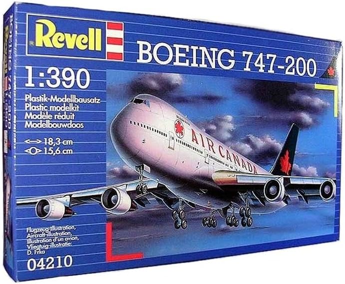 Revell of Germany Boeing B-747-200 Model Kit: Amazon.ca: Toys & Games