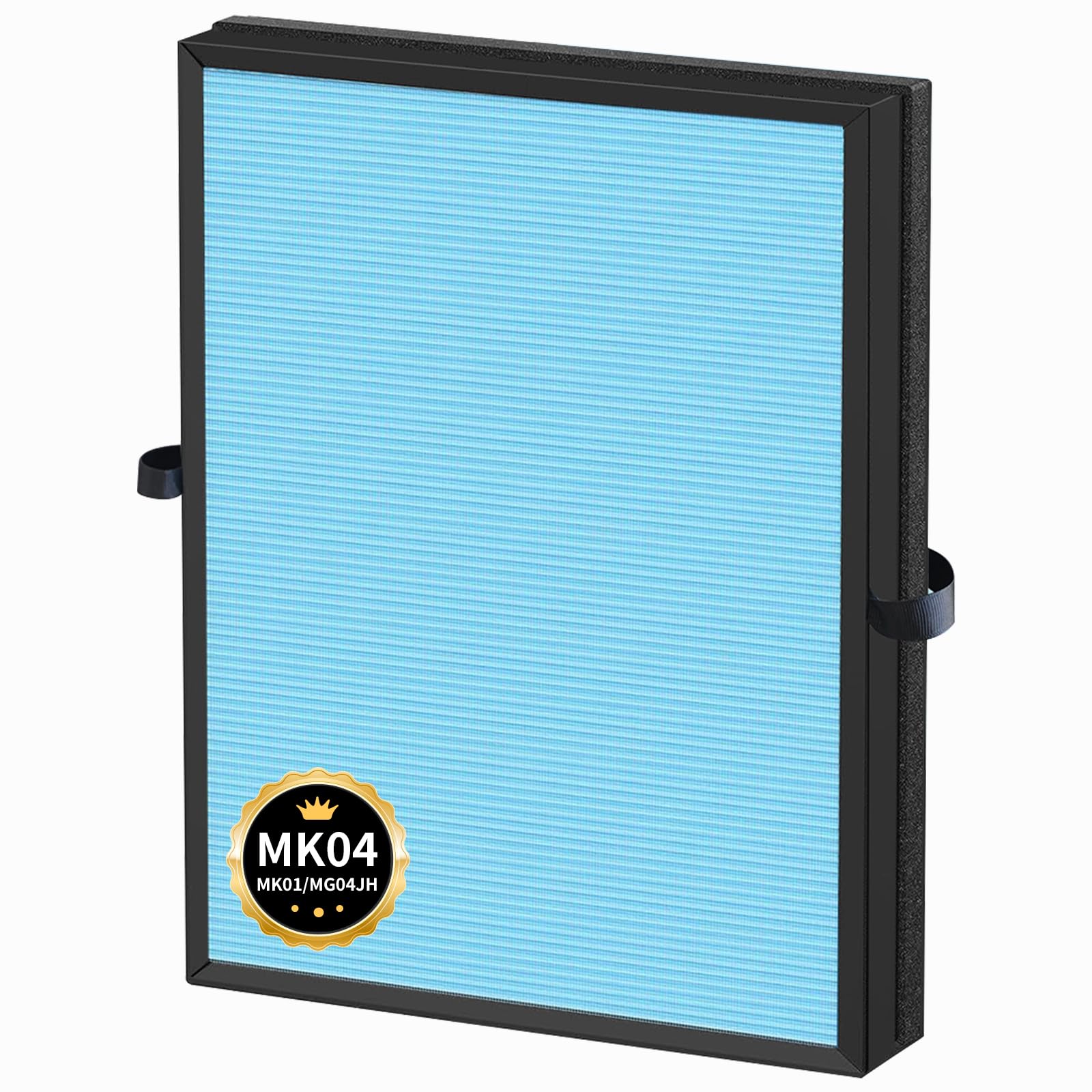 MK04 Air Filter Replacement Compatible with AROEVE MK04 MG04JH Air Purifier, 3-in-1 Filter H13 ...