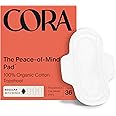 Amazon.com: Cora Organic Pads | Ultra Thin Period Pads with Wings ...