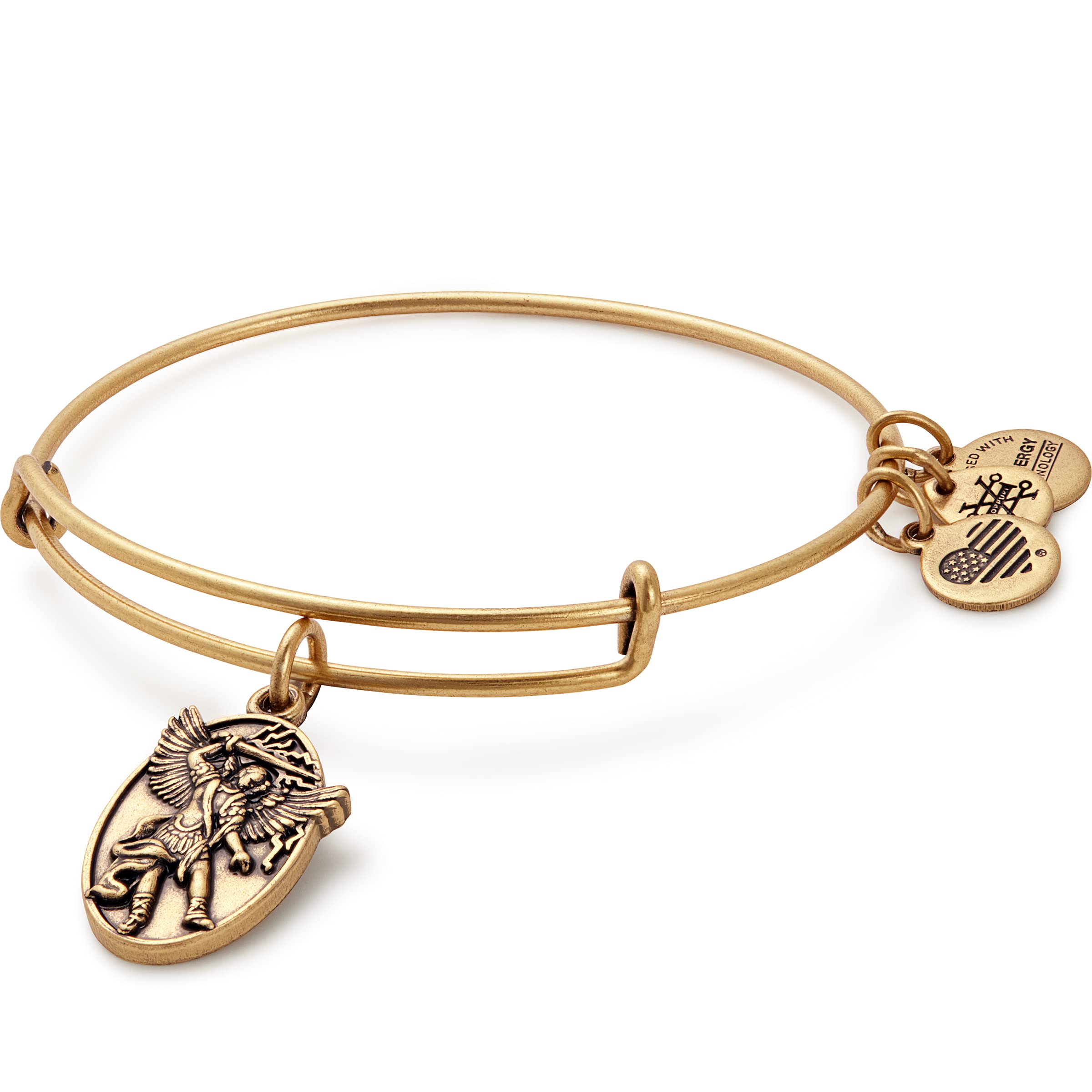 Mua Alex and Ani Divine Guides Expandable Bangle Bracelet for Women, Archangel Michael Engraved ...