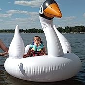 Amazon.com: Intex Mega Swan, Inflatable Island, 76.5" X 60" X 58": Toys ...