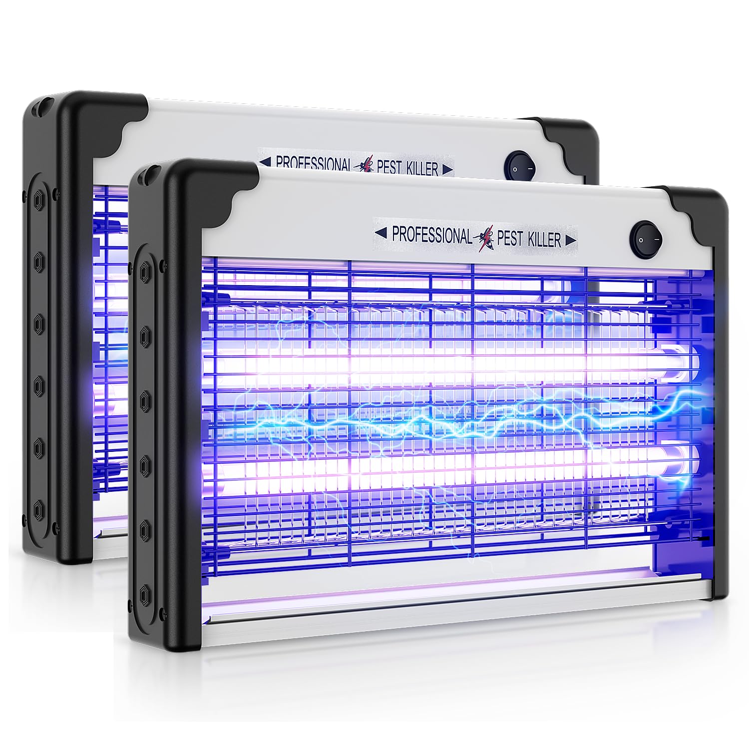 Bug Zapper, 20W Electric Indoor Mosquito Killer, 2800V High Power Grid ...