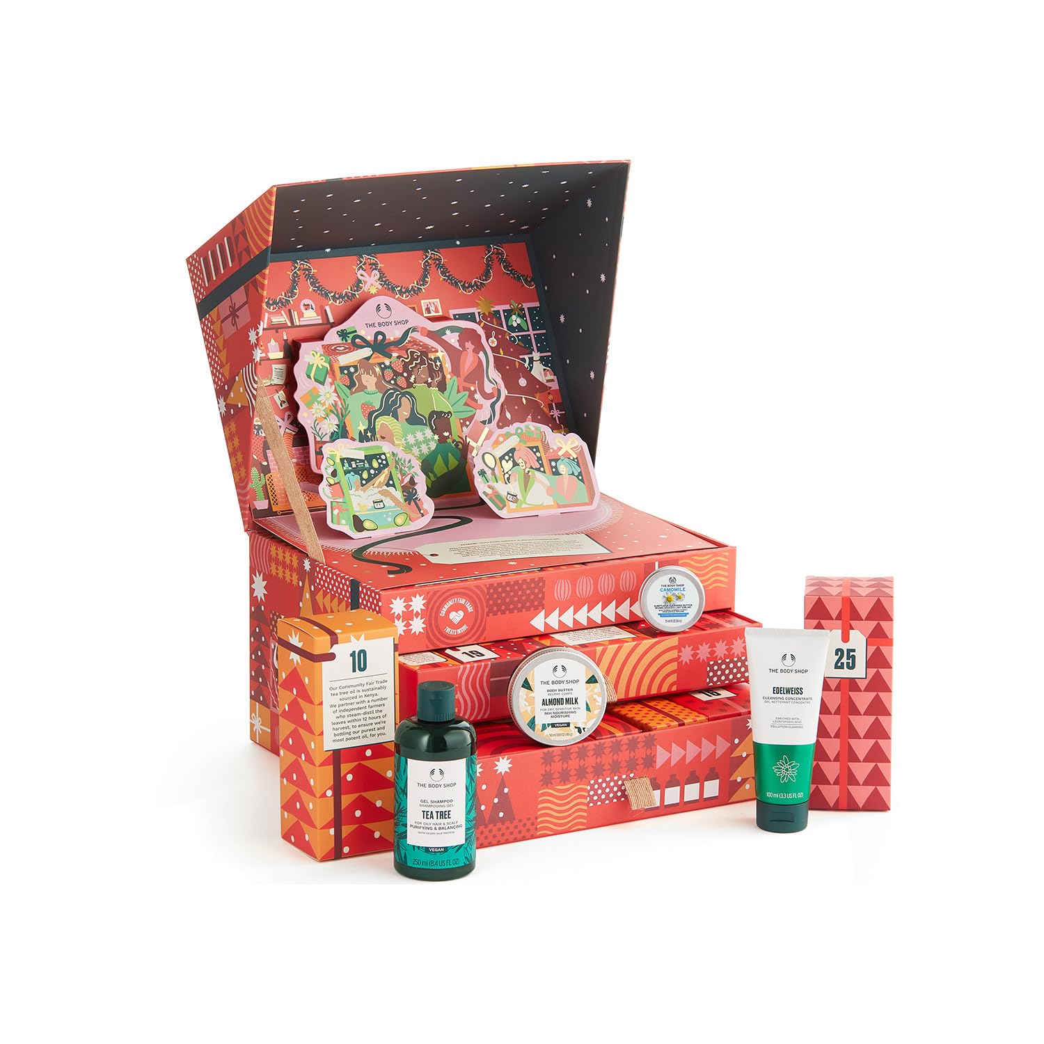 Mua The Body Shop Advent Calendar Self Love 2023 Christmas Cosmetics ...
