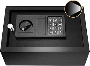 Amazon.com: JUGREAT Top Opening Drawer Safe with with Induction Light ...