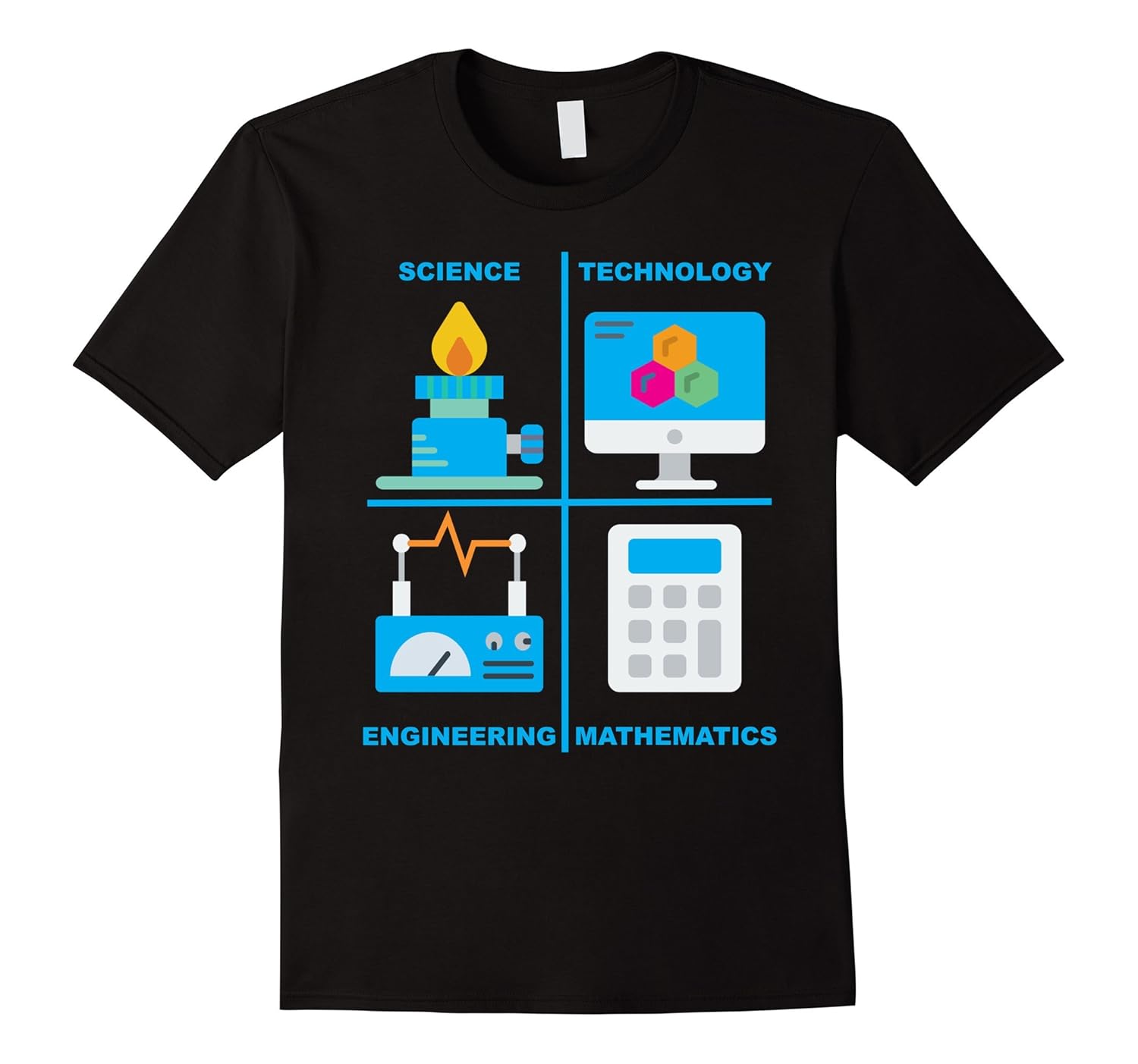STEM t-shirt – Science Technology Engineering Math-TD – Teedep