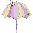 Amazon.com: Kidorable Lotus Flower Pink/Yellow Umbrella for Girls w/Fun ...