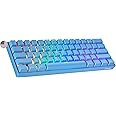 Amazon.com: Geeky GK61 60% | Hot Swappable Mechanical Gaming Keyboard ...