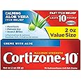 Amazon.com: Cortizone 10 Maximum Strength Creme With Aloe 2 oz., 1% ...