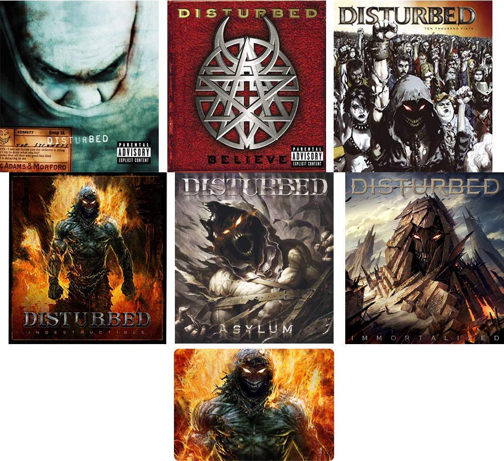 Disturbed - Disturbed Complete Studio Album CD Collection Years 2000 ...