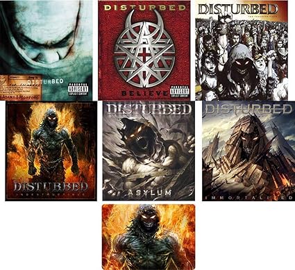 Disturbed - Disturbed Complete Studio Album CD Collection Years 2000 ...