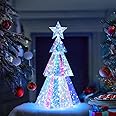 Amazon.com: Prismatic Iridescent Christmas Tree, Desktop Christmas Tree ...