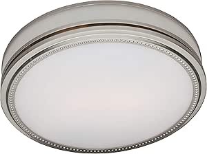 Hunter 83001 Exhaust Ventilation Riazzi Bathroom Fan with Light and ...