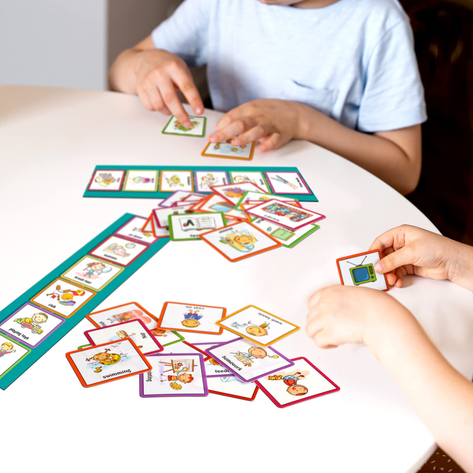Mua Geyee Visual Schedule for Kids with Autism Toddler Daily Routine ...